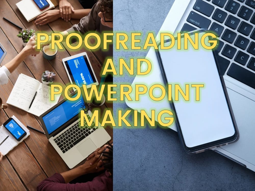 Proofreading, Powerpoint making, Data Entry | Upwork