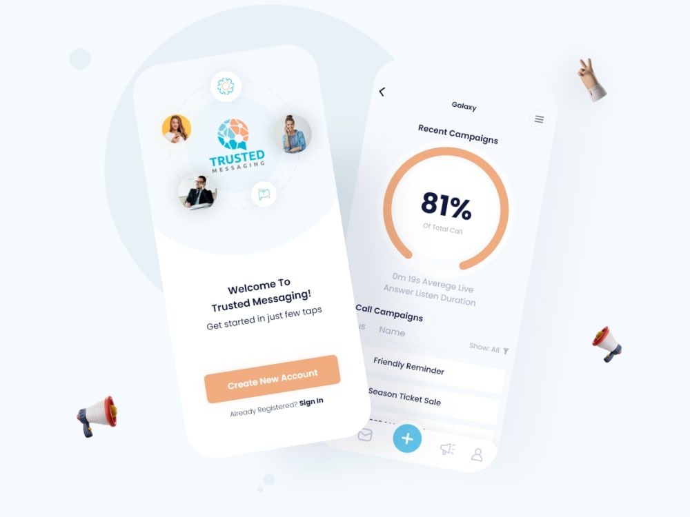 A superb and custom Mobile App/Application Design | Upwork
