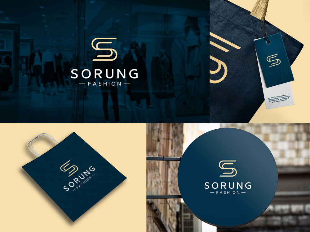 Modern Minimalist, 2D Iconic Startup Monogram Logo Design for your ...