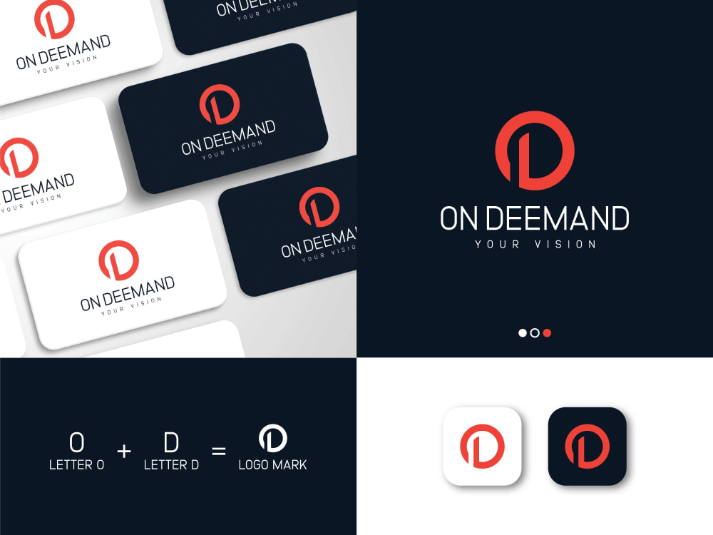 Modern Minimalist, 2D Iconic Startup Monogram Logo Design for your ...