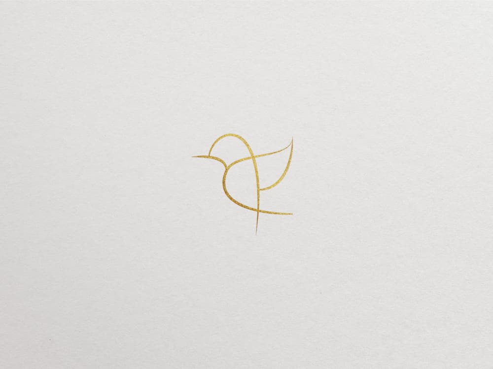 A modern minimalistic logo with all the files | Upwork