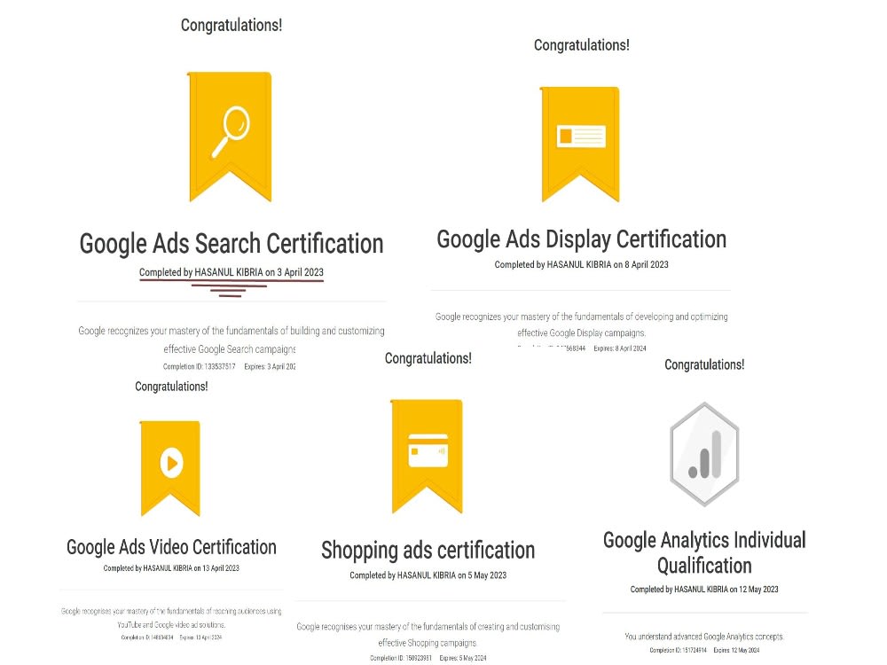 Setup manage and optimize google ads adwords PPC search campaigns | Upwork