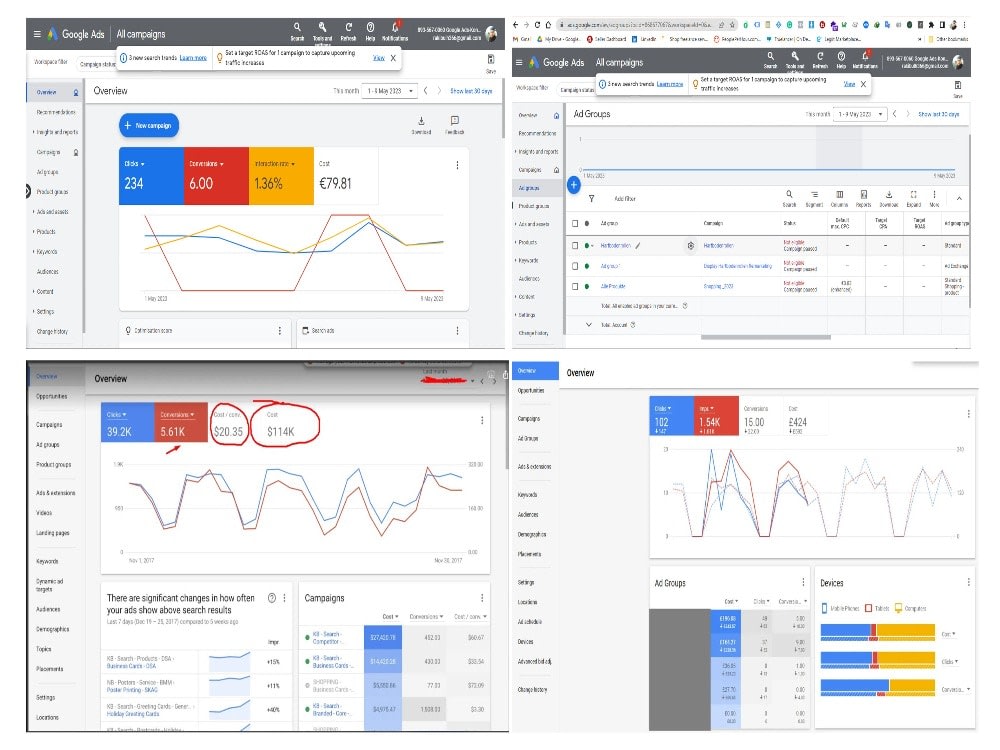 Setup manage and optimize google ads adwords PPC search campaigns | Upwork