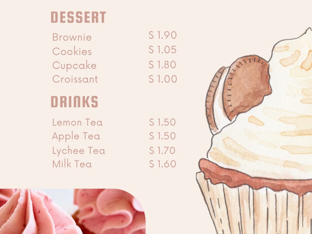 A professional MENU CARD for your resturant , bar , hotels etc | Upwork