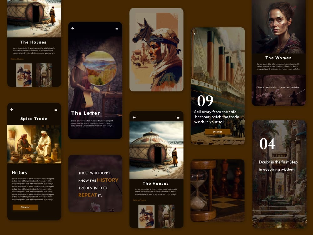A modern Mobile app and web design. | Upwork