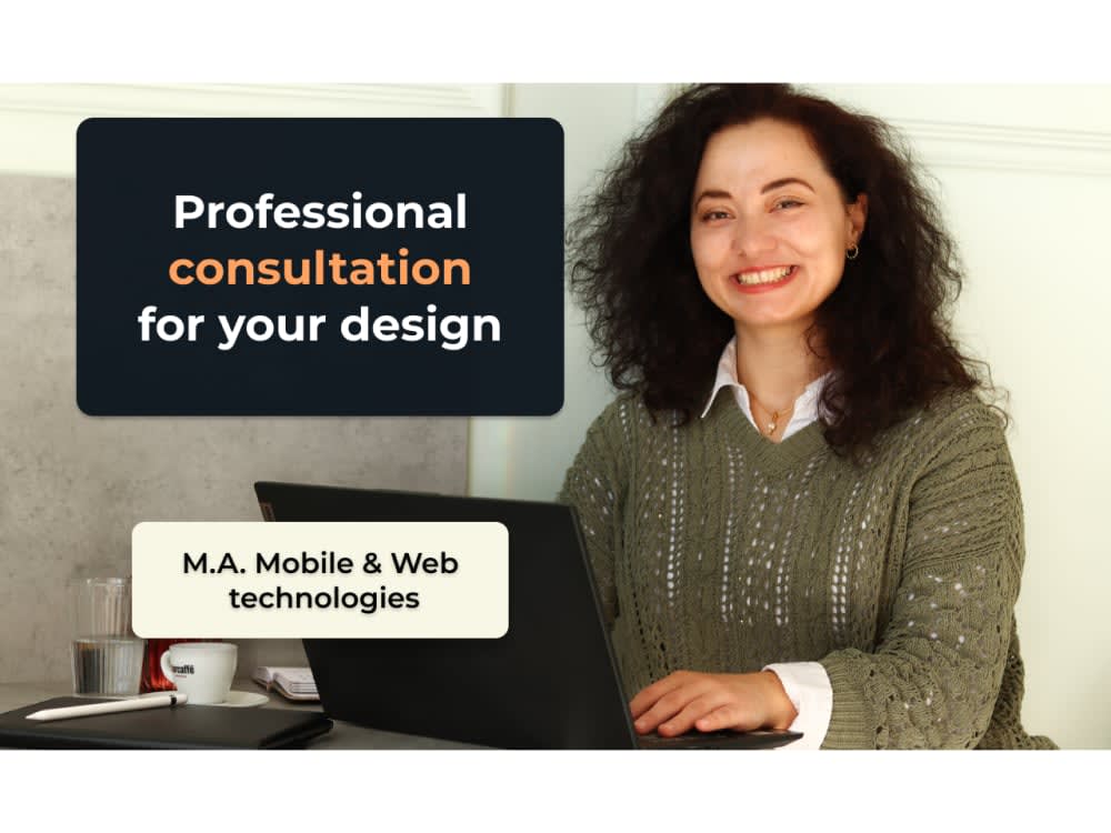 Consultation & advice on your UX UI design + valuable suggestions | Upwork