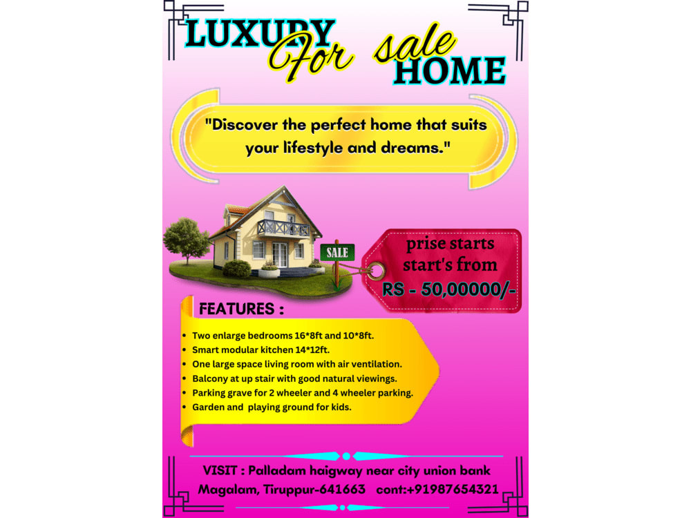 A fantastic eye catcher flyer that impresses your loved once. | Upwork