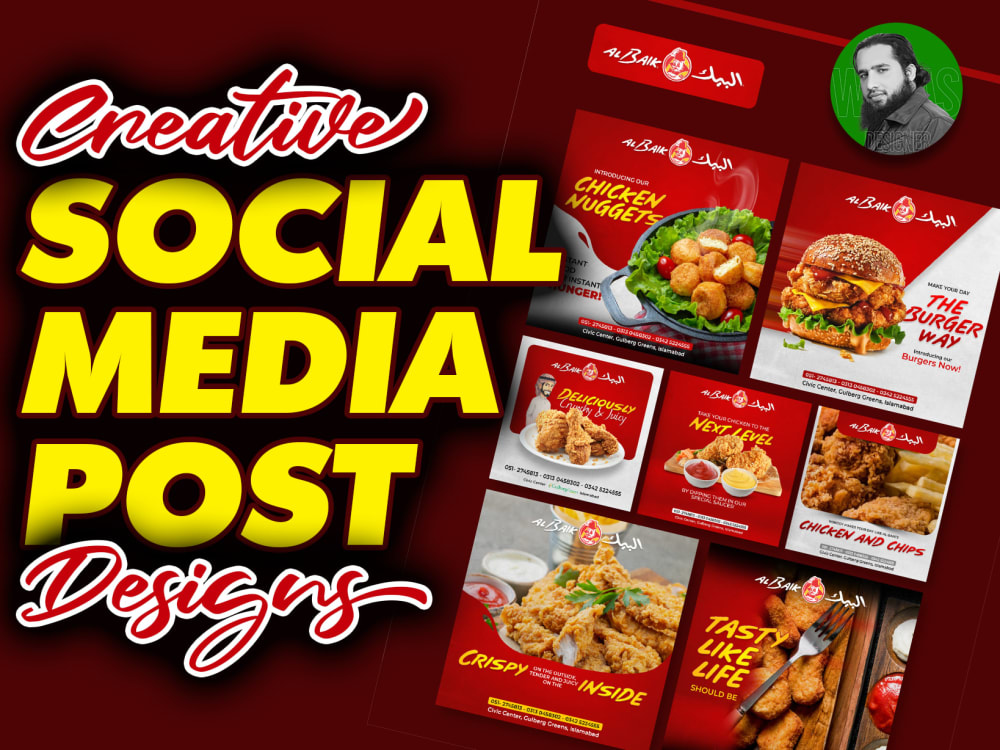 Clients with our Unique and Creative Social Media Posts Design | Upwork