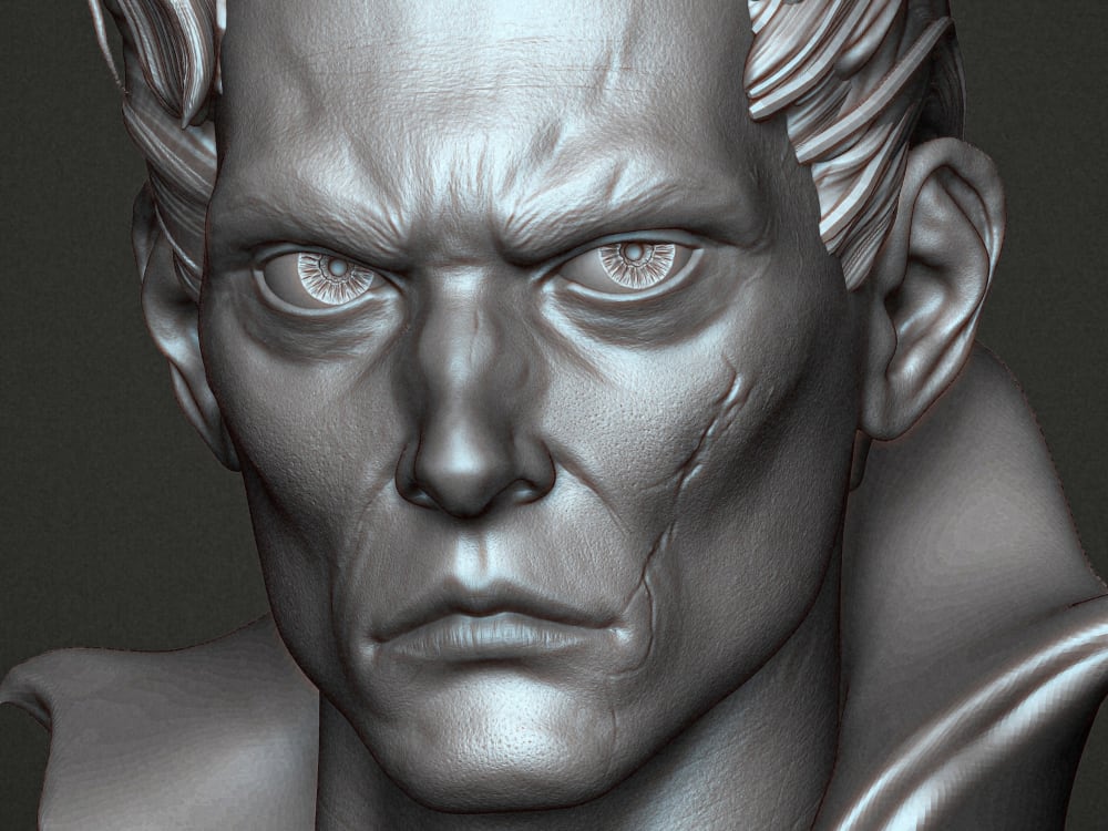 A fantastic bust for 3D printing | Upwork