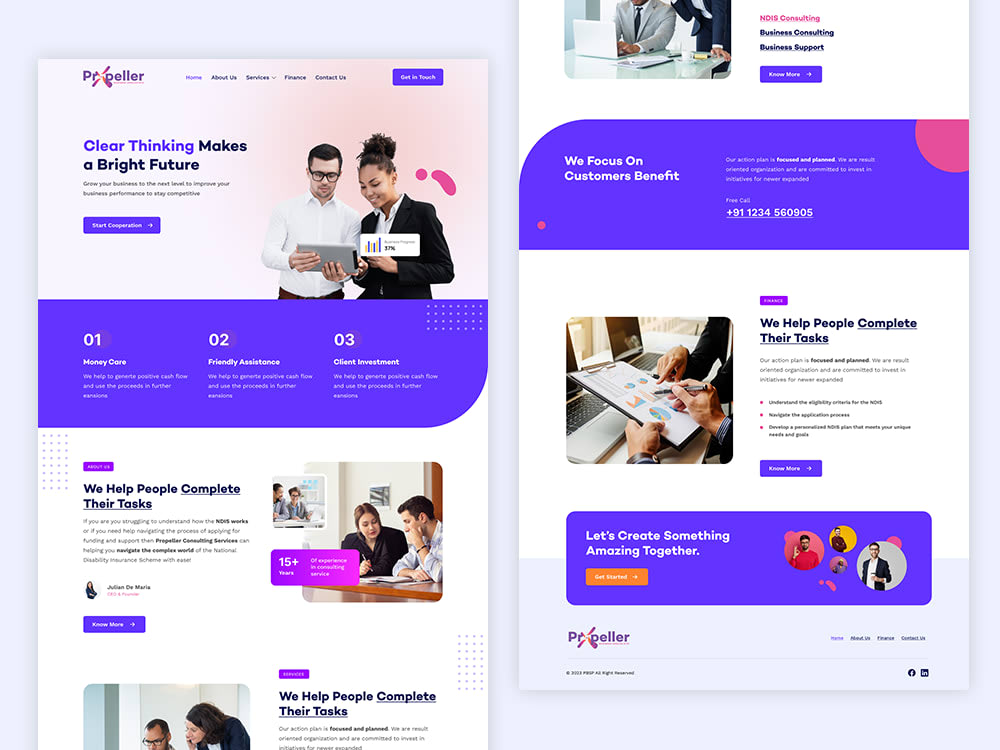 Landing page, landing page design, landing page web designer, web ...