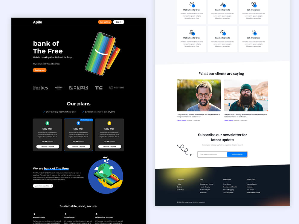 Landing page, landing page design, landing page web designer, web ...