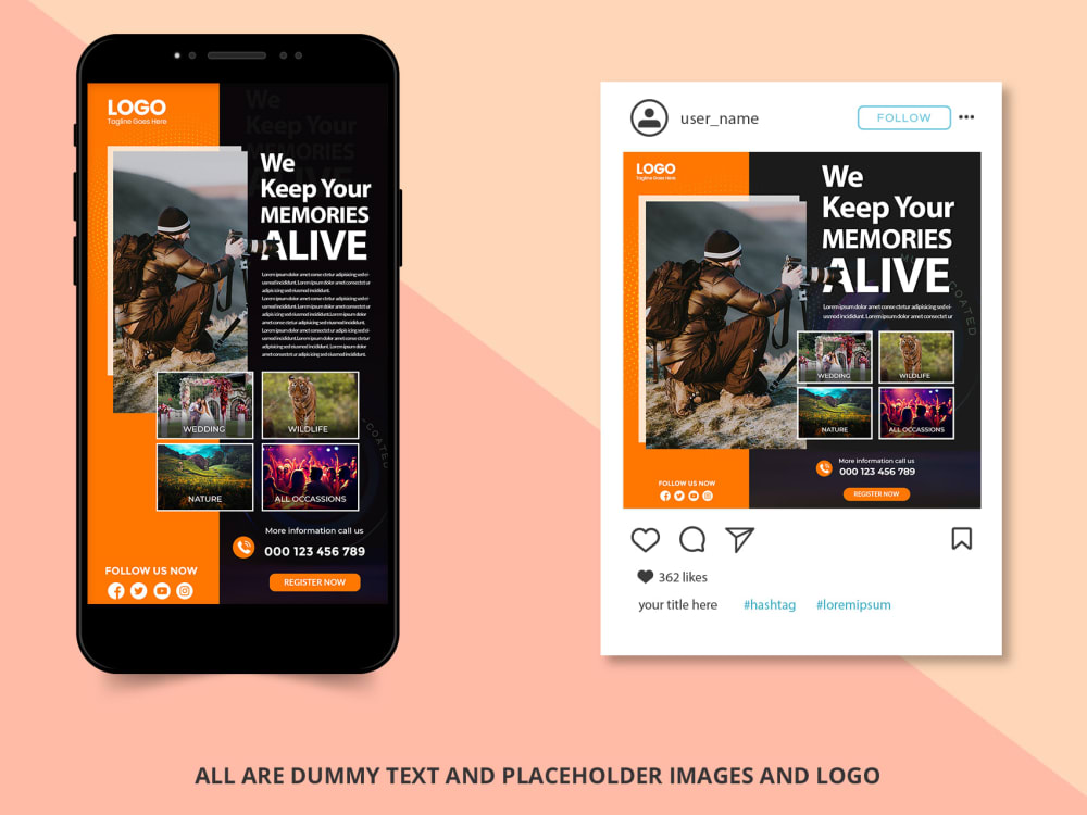 Attractive SOCIAL MEDIA POST/STORY to stay digitally up to date | Upwork