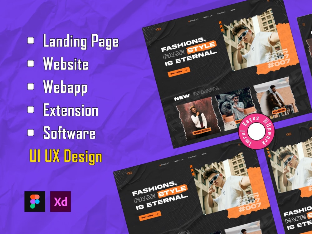 Website UI design, website mockup, web template & website UI in Figma ...
