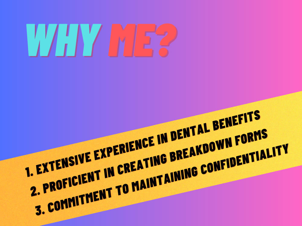 Accurate Dental Insurance Verification with Detailed Breakdown Forms ...