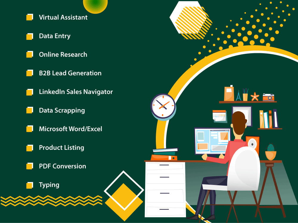 An affordable VA & your Data entry project will be done by a ...