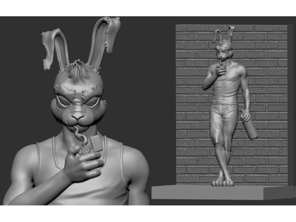 High-quality 3D character for 3d print | Upwork