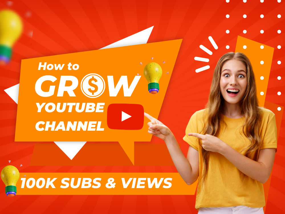 1000 YouTube subscribers for your youtube channel | Grow Youtube ...