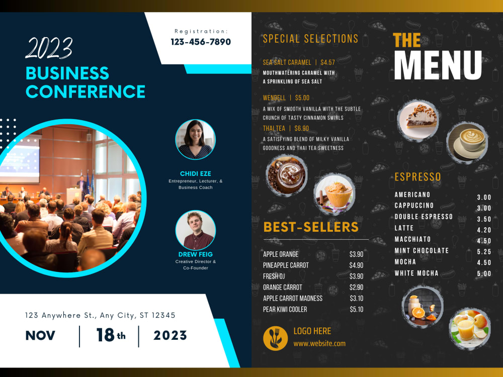 Amazing and Eye Catchy Flyer Design in 12 hours | Upwork