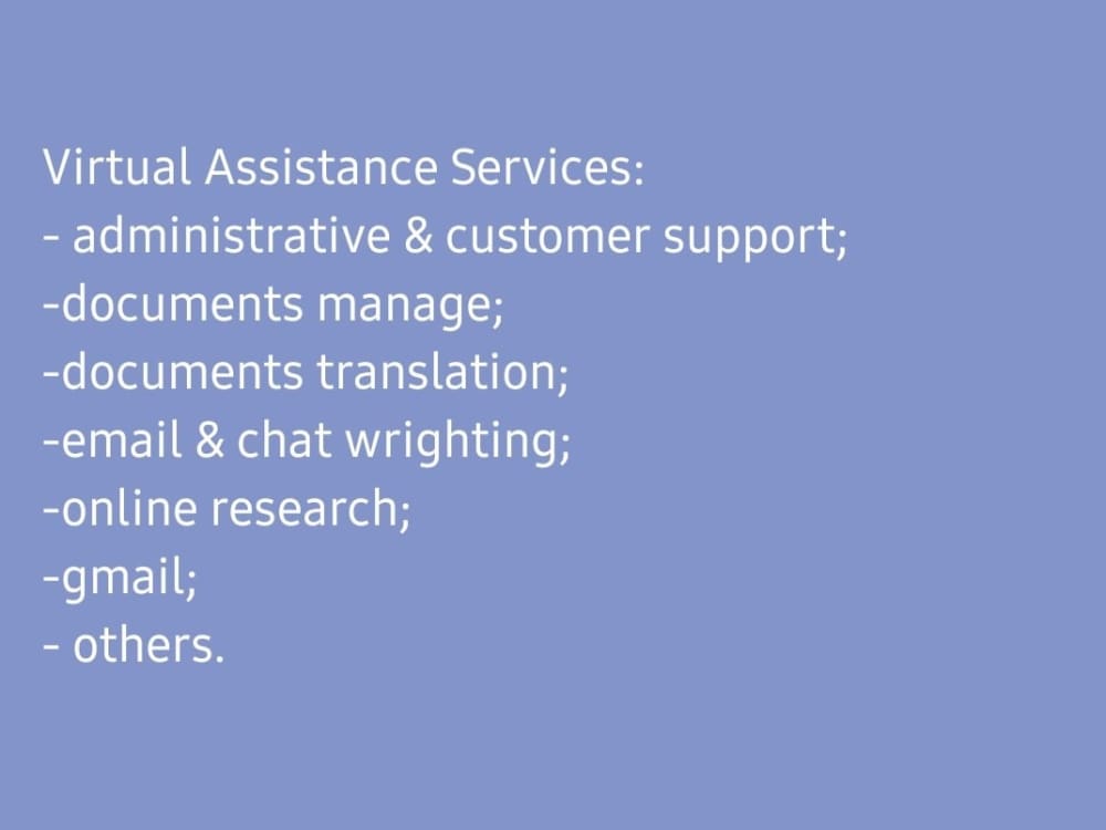 A professional, organized and multitasking administrative assistant ...