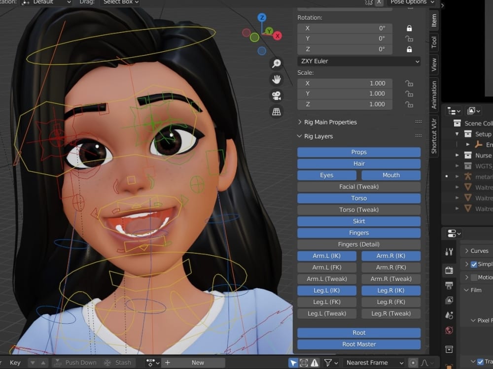 3d character modeling 3d realistic character character rigging | Upwork