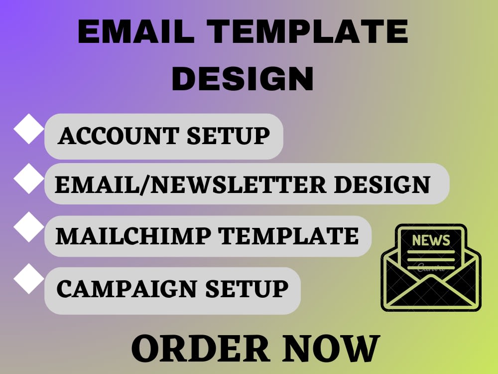 Editable email template design and newsletter | Upwork Editable email template design and newsletter | Upwork
