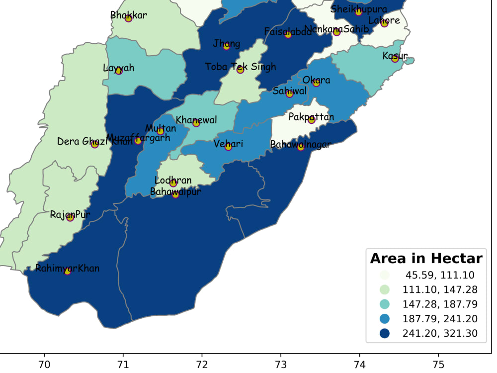 High-quality spatial distribution maps to visualize spatial pattern in ... High-quality spatial distribution maps to visualize spatial pattern in ...