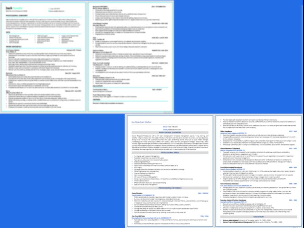 ATS optimized Resume / Cover letter that'll get you the desired ...