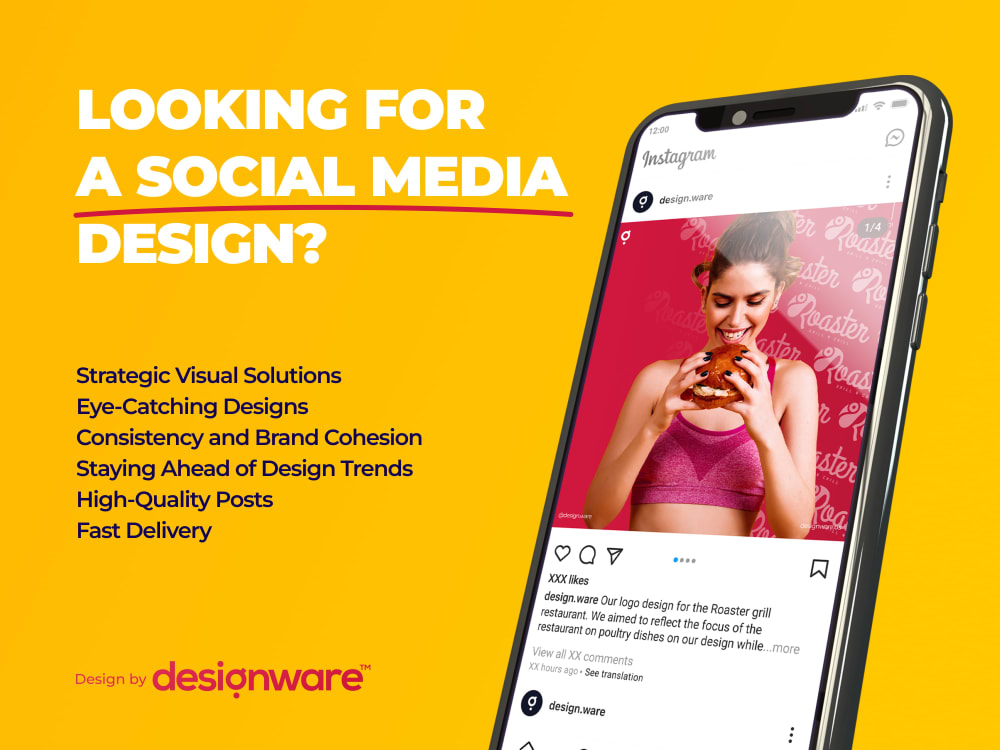 Catchy social media designs to raise your account | Upwork