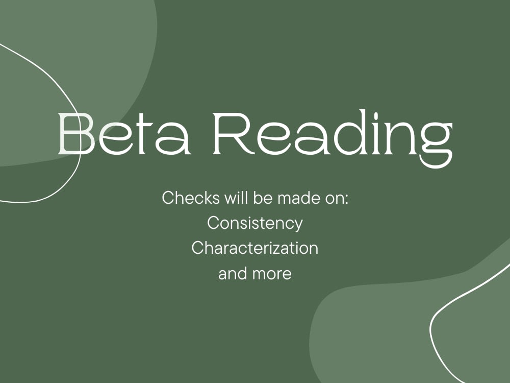 Your writing beta read and critiqued fully | Upwork