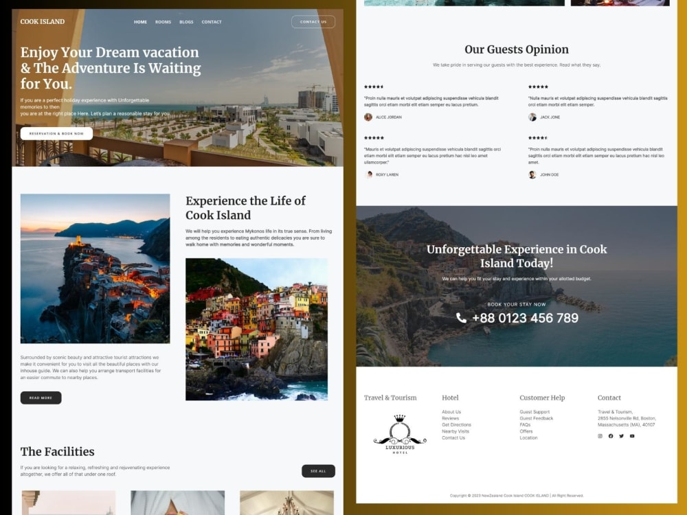 Build responsive WordPress blog website design for your business | Upwork