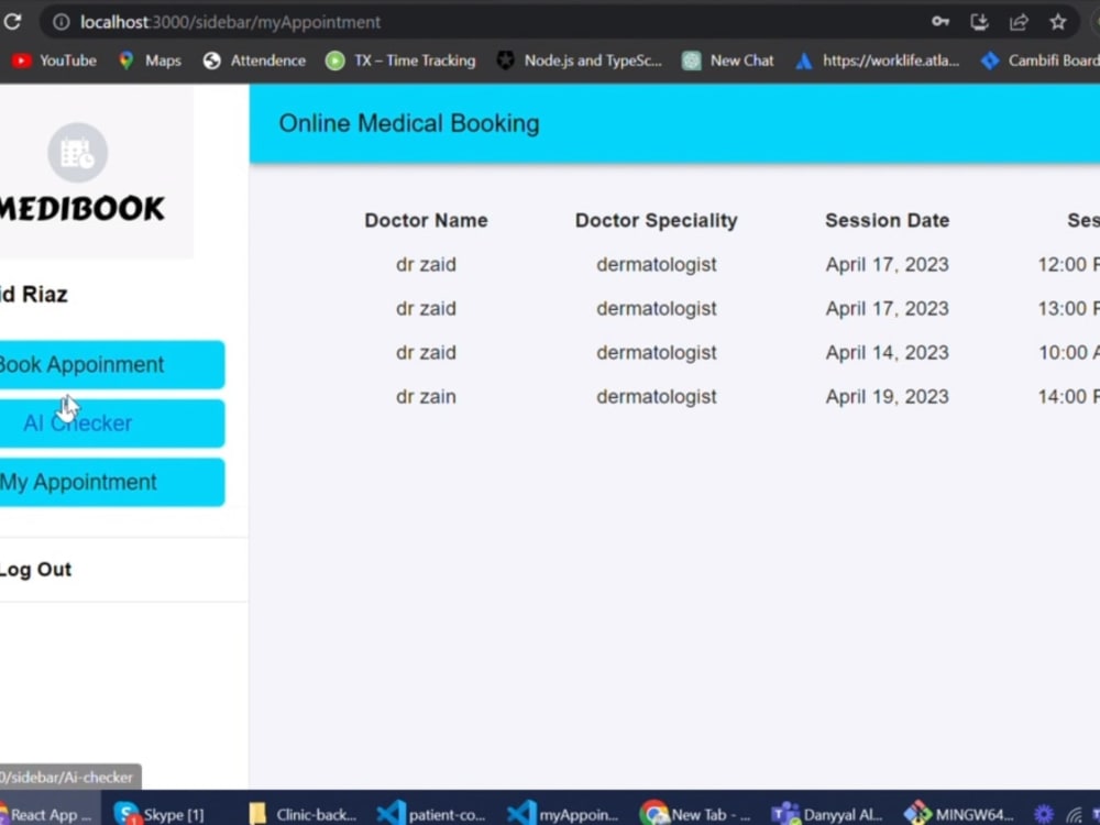 React Jsnode Jsfull Stack Developmentweb Applications Upwork
