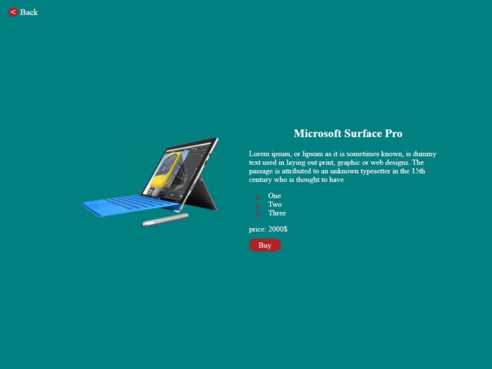 Split Landing Page Html Css Javascript Or Reactjs Component Upwork