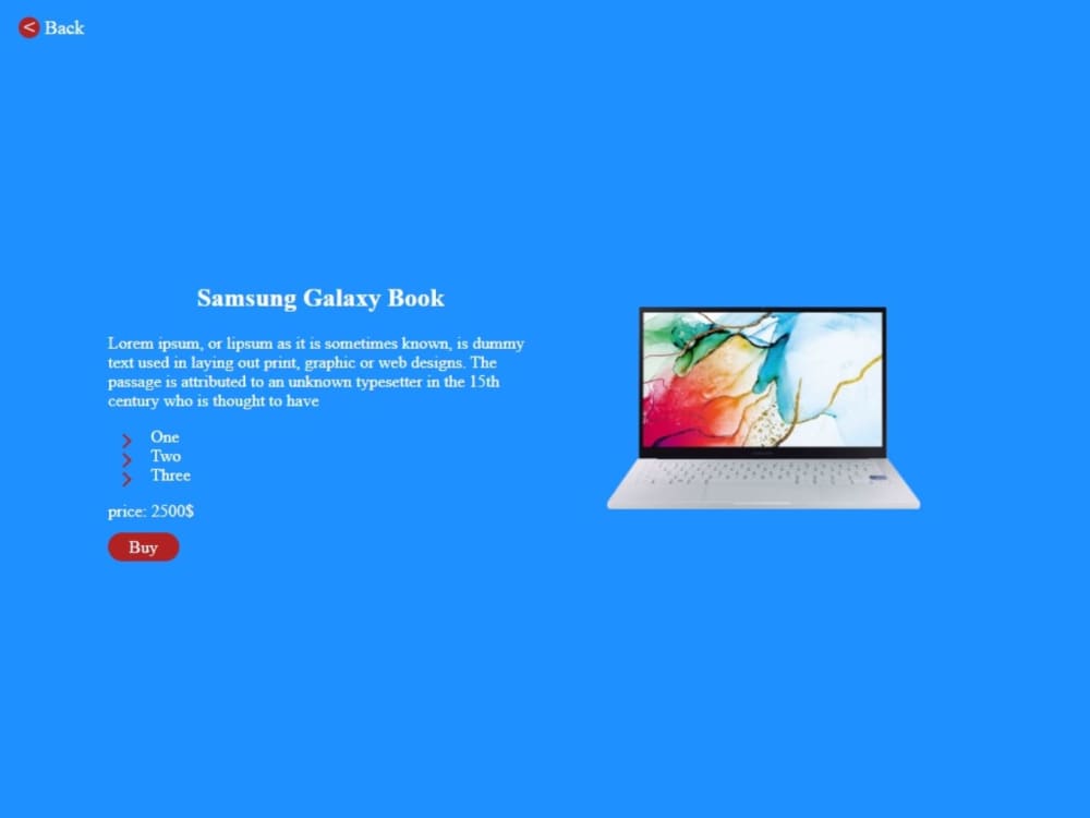 Split Landing Page Html Css Javascript Or Reactjs Component Upwork