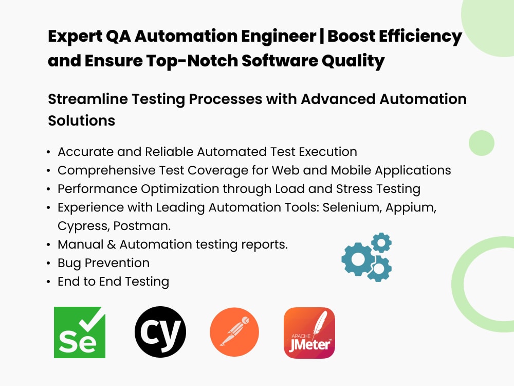 Experienced QA Engineer | Enhance Software Quality with Automation | Upwork