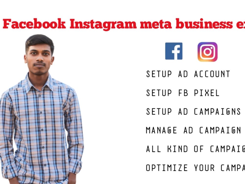 Set-up and manage Facebook, Instagram ads and meta business | Upwork