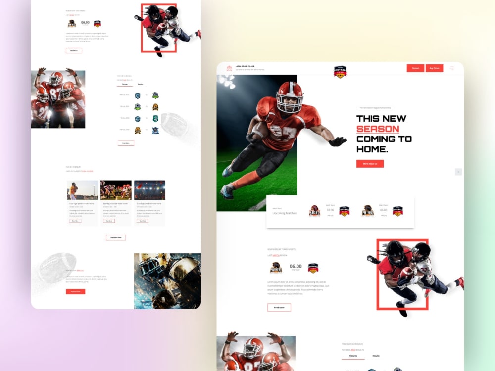 Website Landing/ Multipage UI/UX Design in Adobe XD/ Figma | Upwork