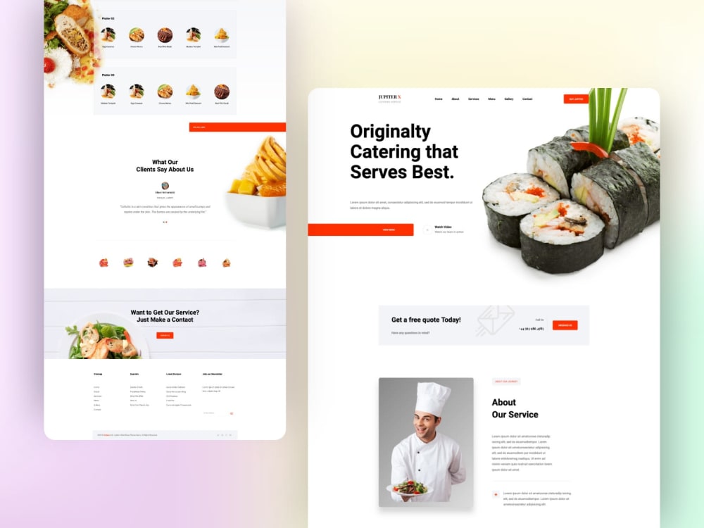 Website Landing/ Multipage UI/UX Design in Adobe XD/ Figma | Upwork