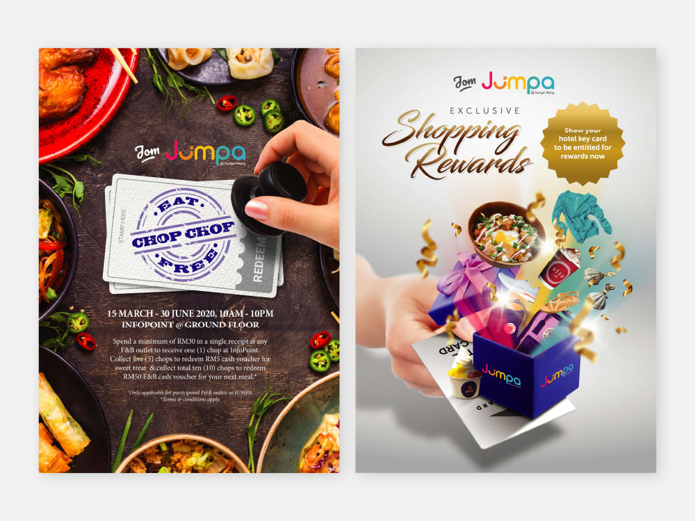 Impressive key visual in a campaign poster | Upwork