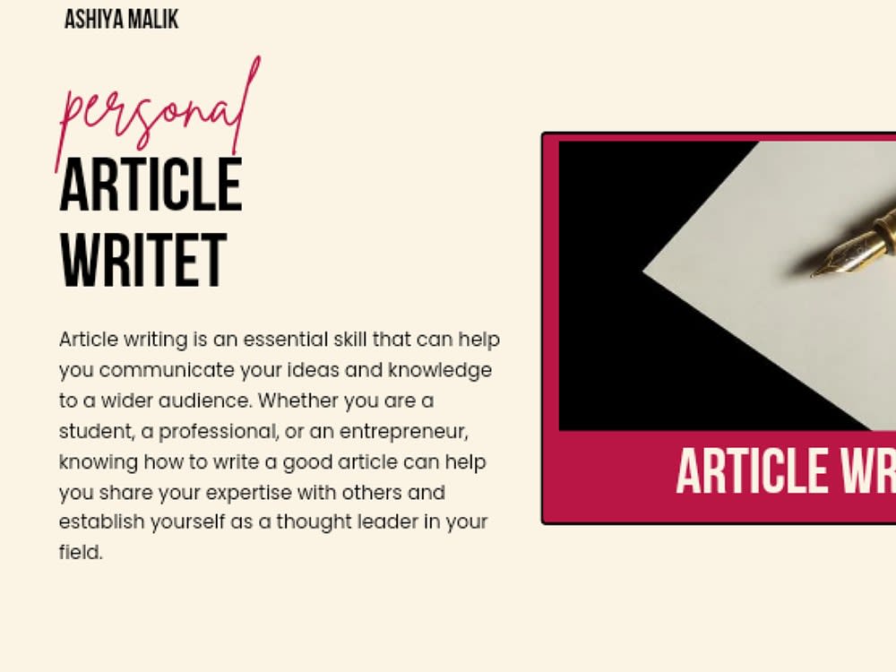 A fantastic article on any topic you want in french English and dutch ...