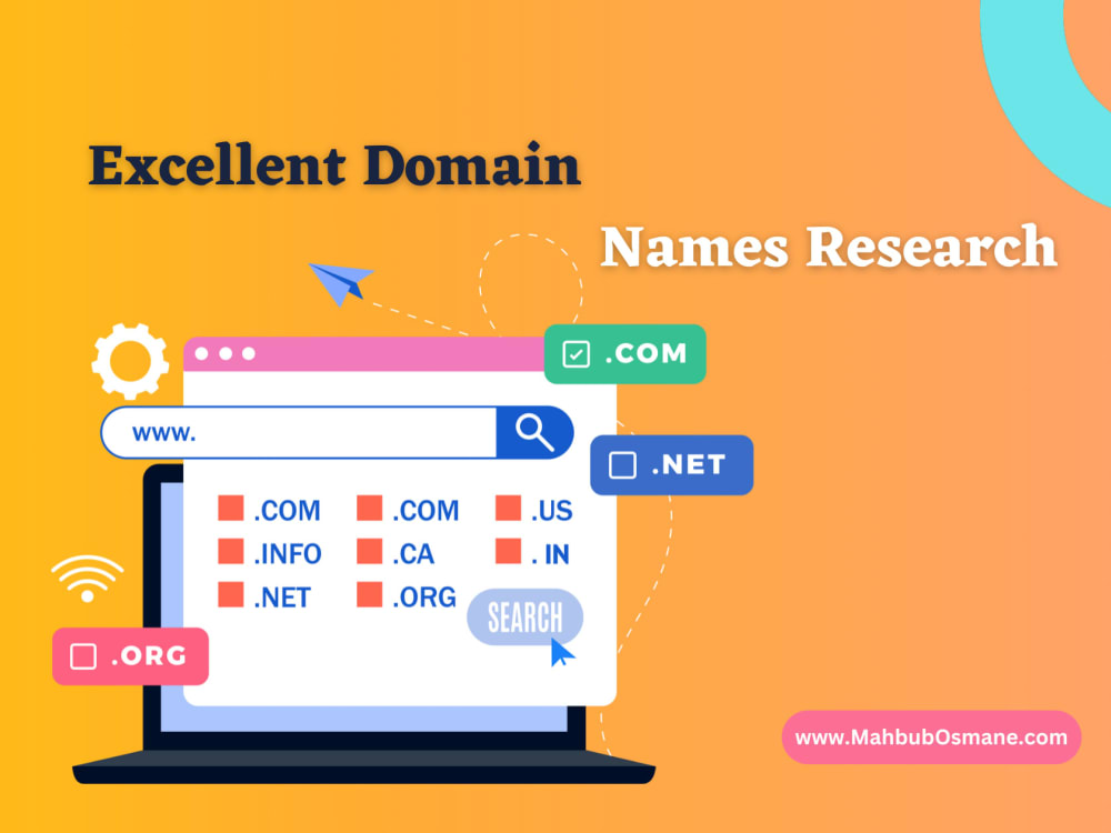 Excellent domain names for your company | Upwork