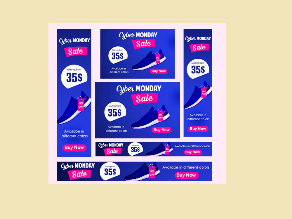 An eye-catching banner ads,facebook ads, slider images for your website ...