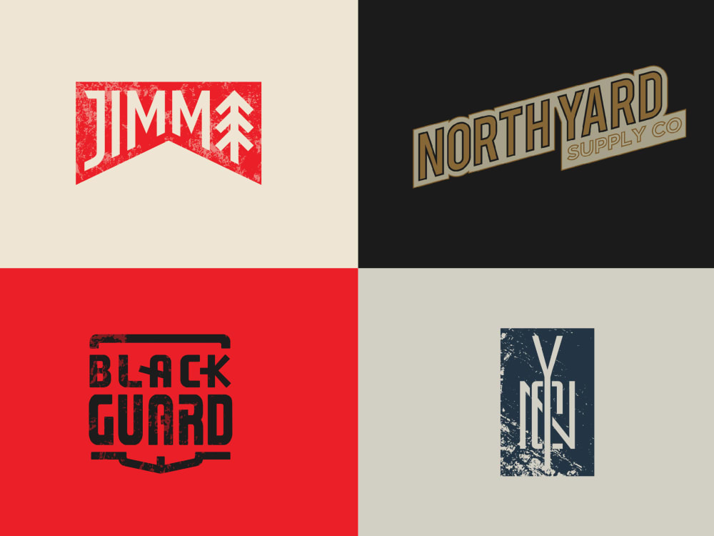 Classic Vintage/Retro Typographic Logo Design | Upwork