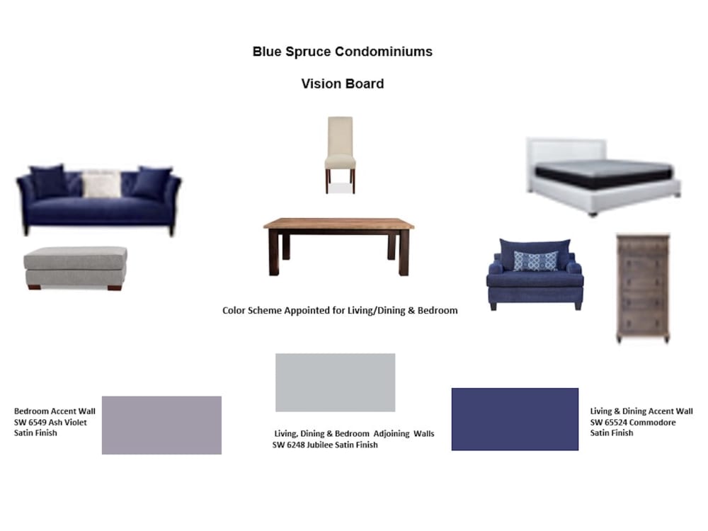 Personalized interior/exterior color consultation and vision board ...