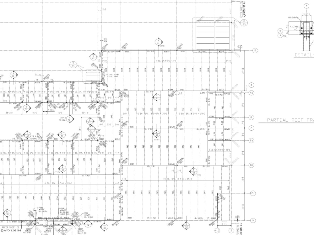 Structural steel fabrication,erection drawings using Tekla structures ...