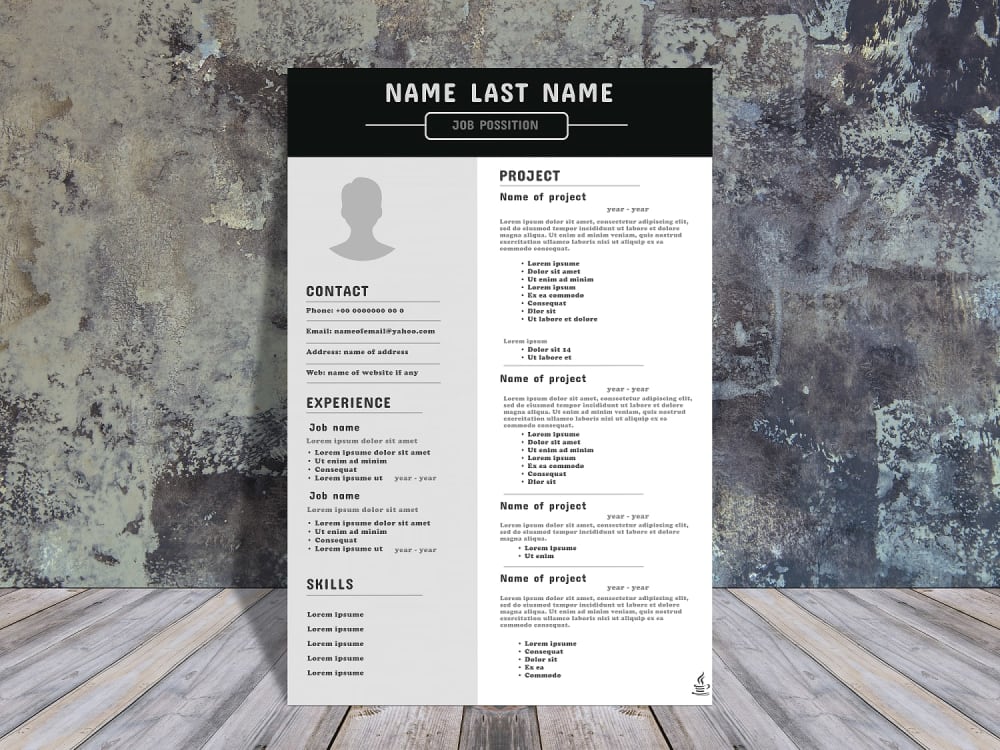 An amazing design for your CV and Resume | Upwork