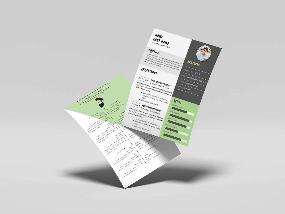 An amazing design for your CV and Resume | Upwork