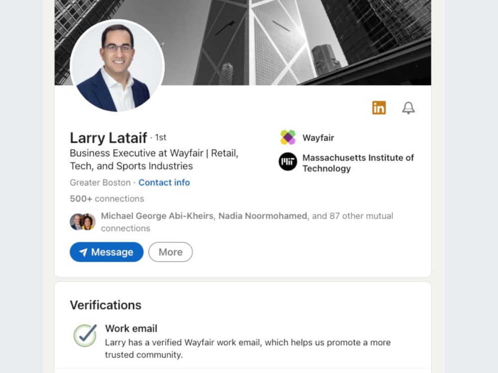 A LinkedIn profile that tells your story perfectly | Upwork