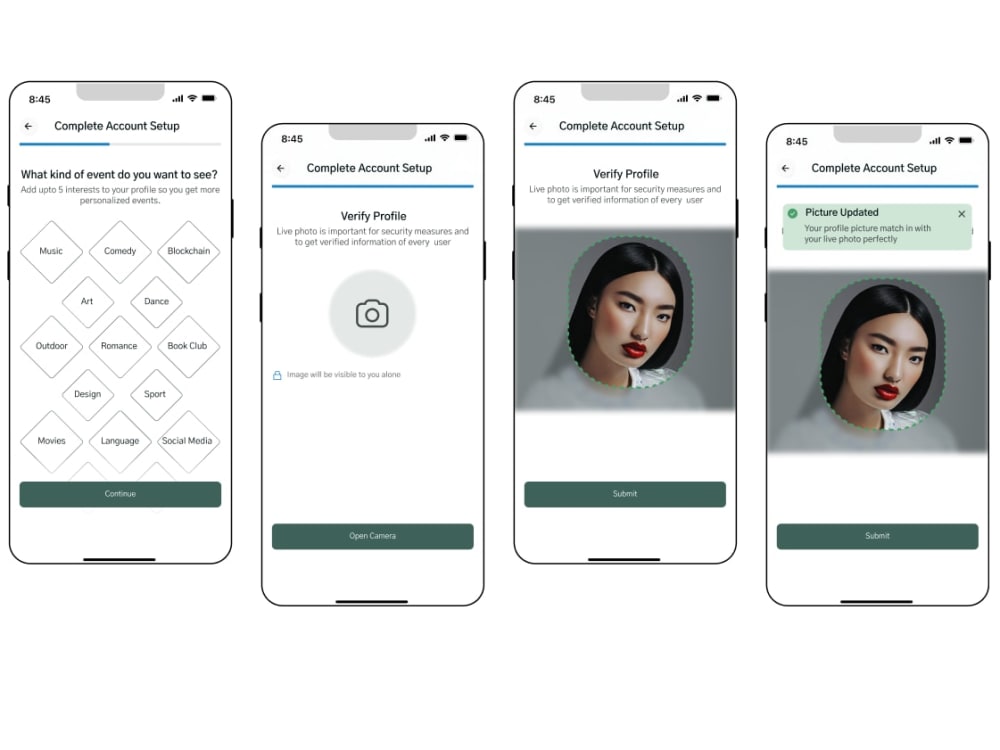 A complete high-quality UI/UX design for your Mobile App | Upwork