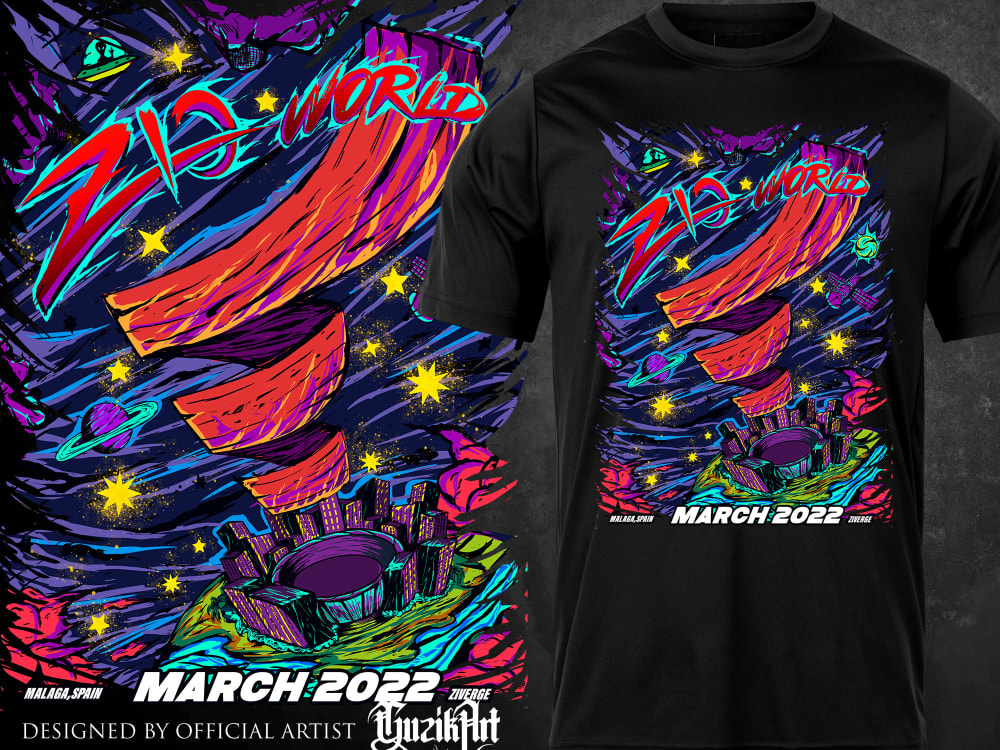 An Original T-shirt design for Brand / Band | Upwork