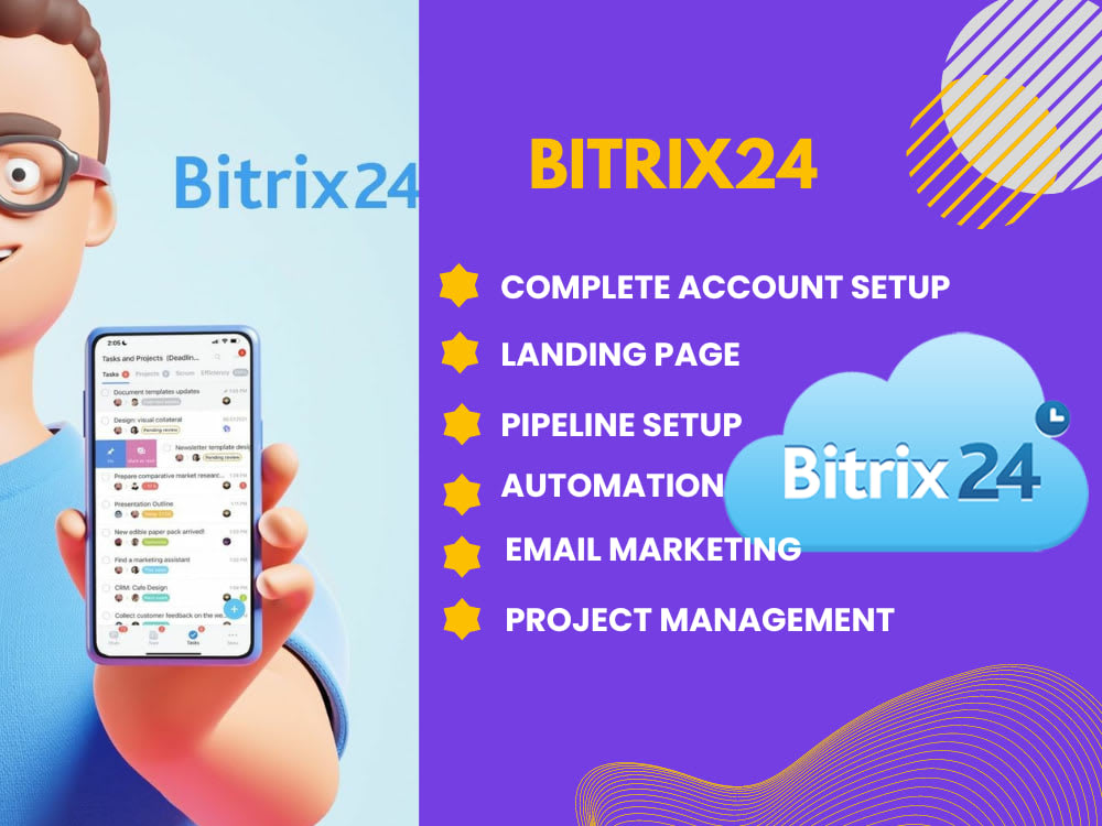 Bitrix 24 CRM Integration | Third-Party Integration | Lead Importation | Upwork